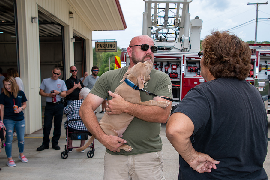 Ladder 109 Push-In | Bolivar Fire Department