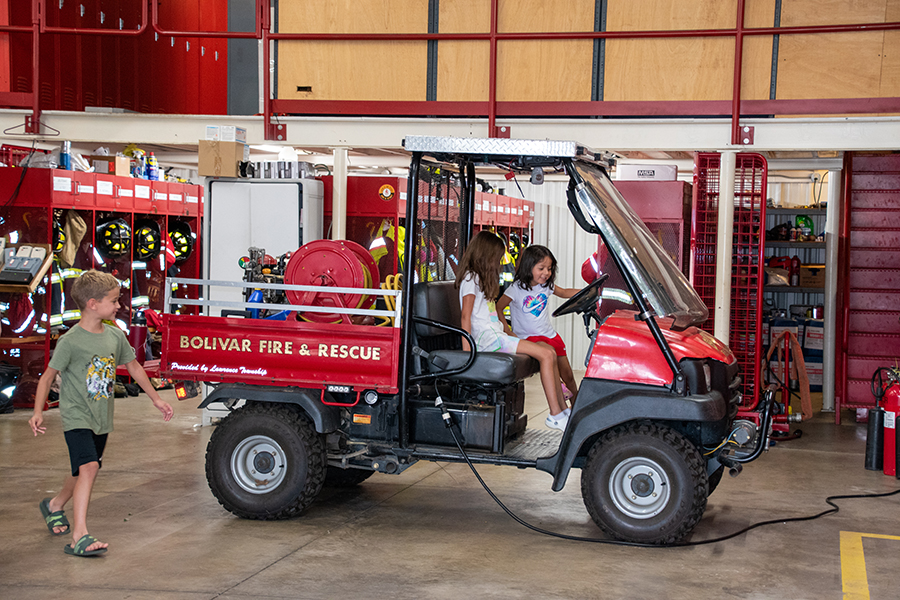 Ladder 109 Push-In | Bolivar Fire Department