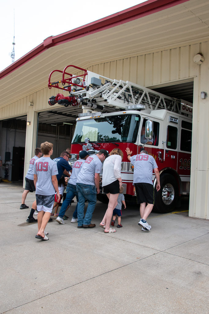 Ladder 109 Push-In | Bolivar Fire Department